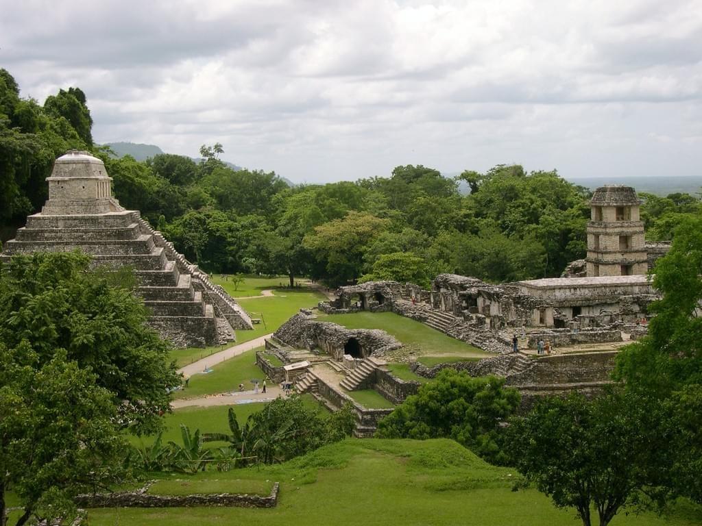 Cité Maya de Palenque au Mexique