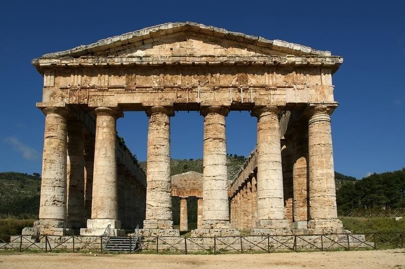 Le site de Segeste en Sicile