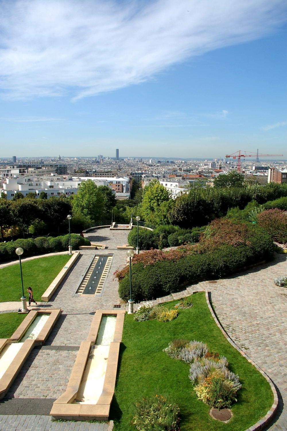 Parc de Belleville à Paris
